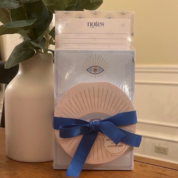 Office | Evil Eye Stationary Notepad Set | Poshmark